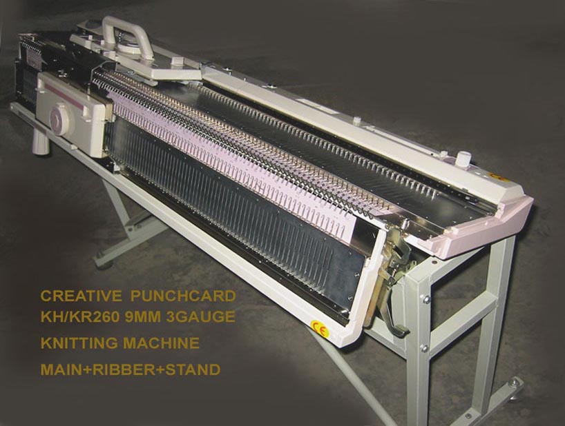 BROTHER KH260 CREATIVE KH260 PUNCHCARD TYPE 9MM BULKY GAUGE 3 GAUGE KNITTING MACHINE PARTS ...